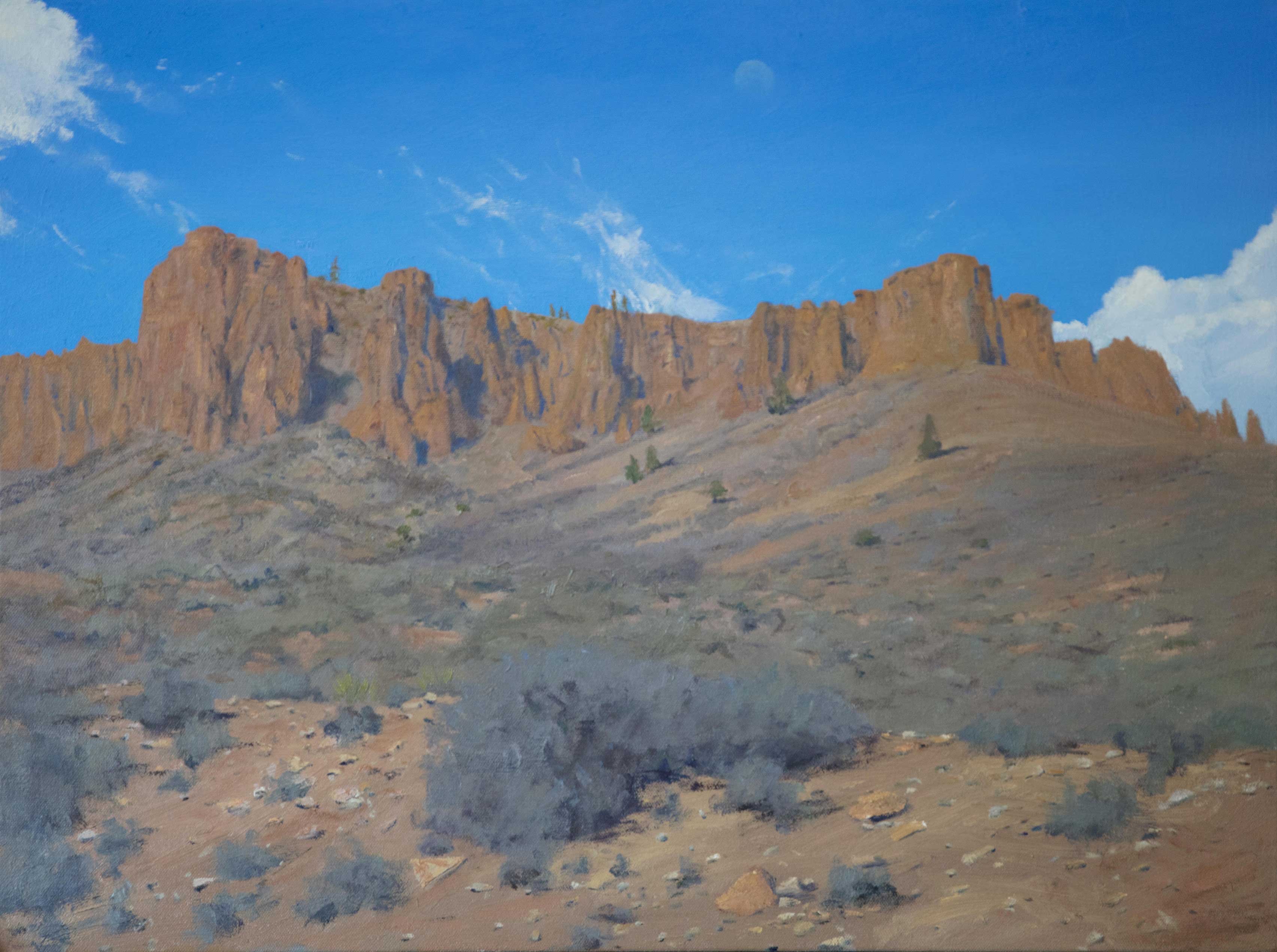 Cliffs at Red Creek Campground – Matthew Boucher Art, LLC